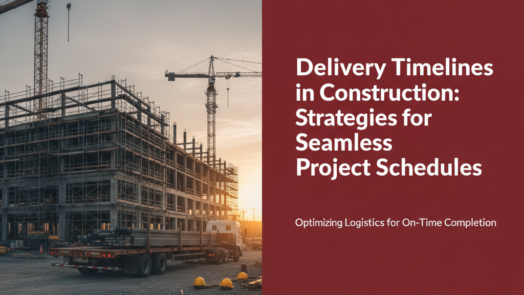Delivery Timelines in Construction: Strategies for Seamless Project ...